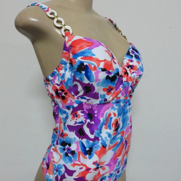 Catalina | Swim | New Tankini Swim Top Convertible Floral Medium 8 ...